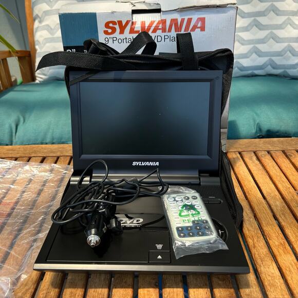 Sylvania | Media | Sylvania 9 Lcd Swivel Screen Portable Dvd Player ...